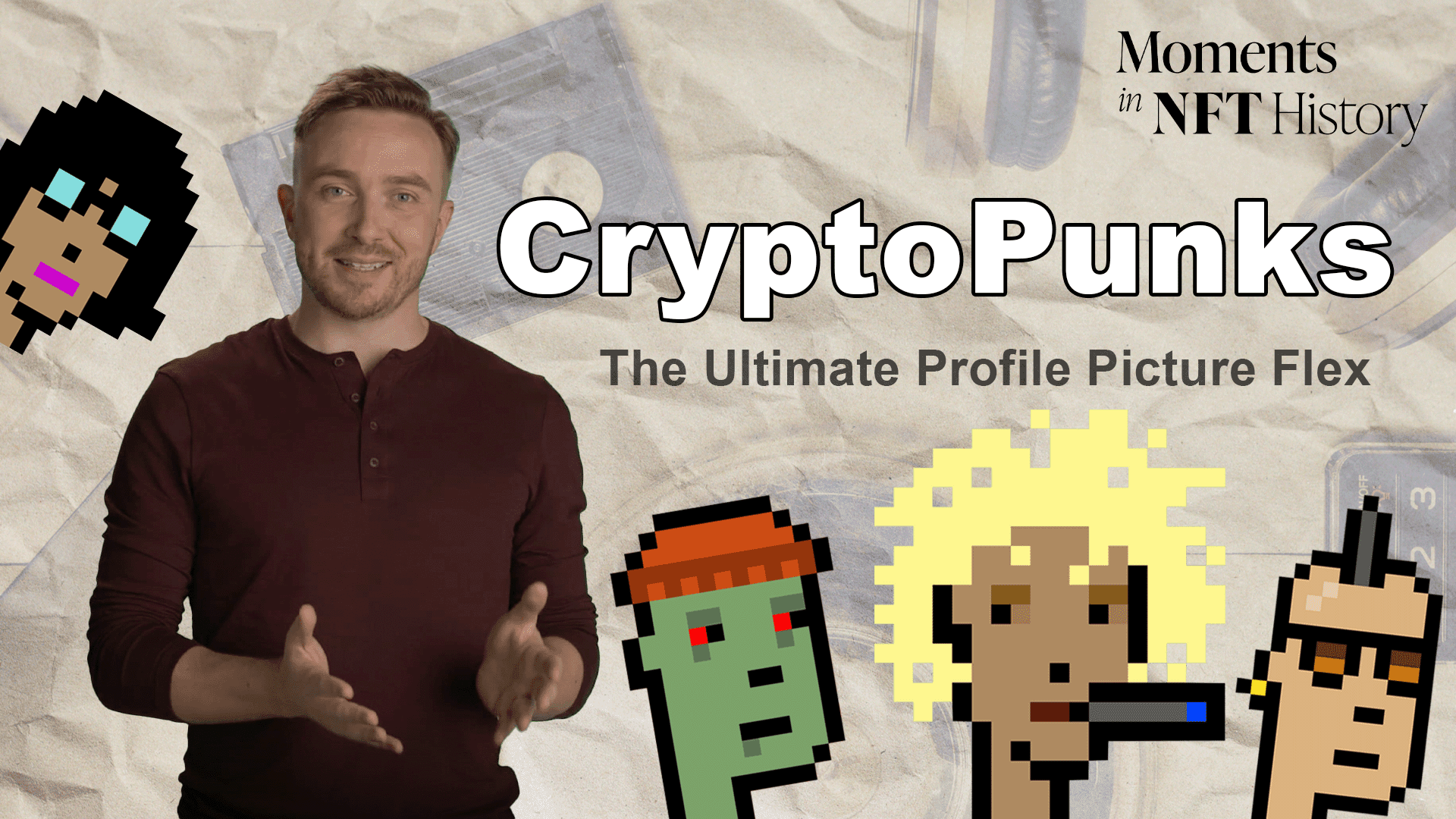 CryptoPunks — The ultimate profile picture flex | NFT Moments in ...