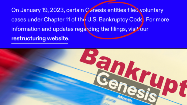 Will Genesis meet its maker amid creditors closing in?