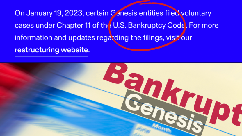 Will Genesis meet its maker amid creditors closing in?